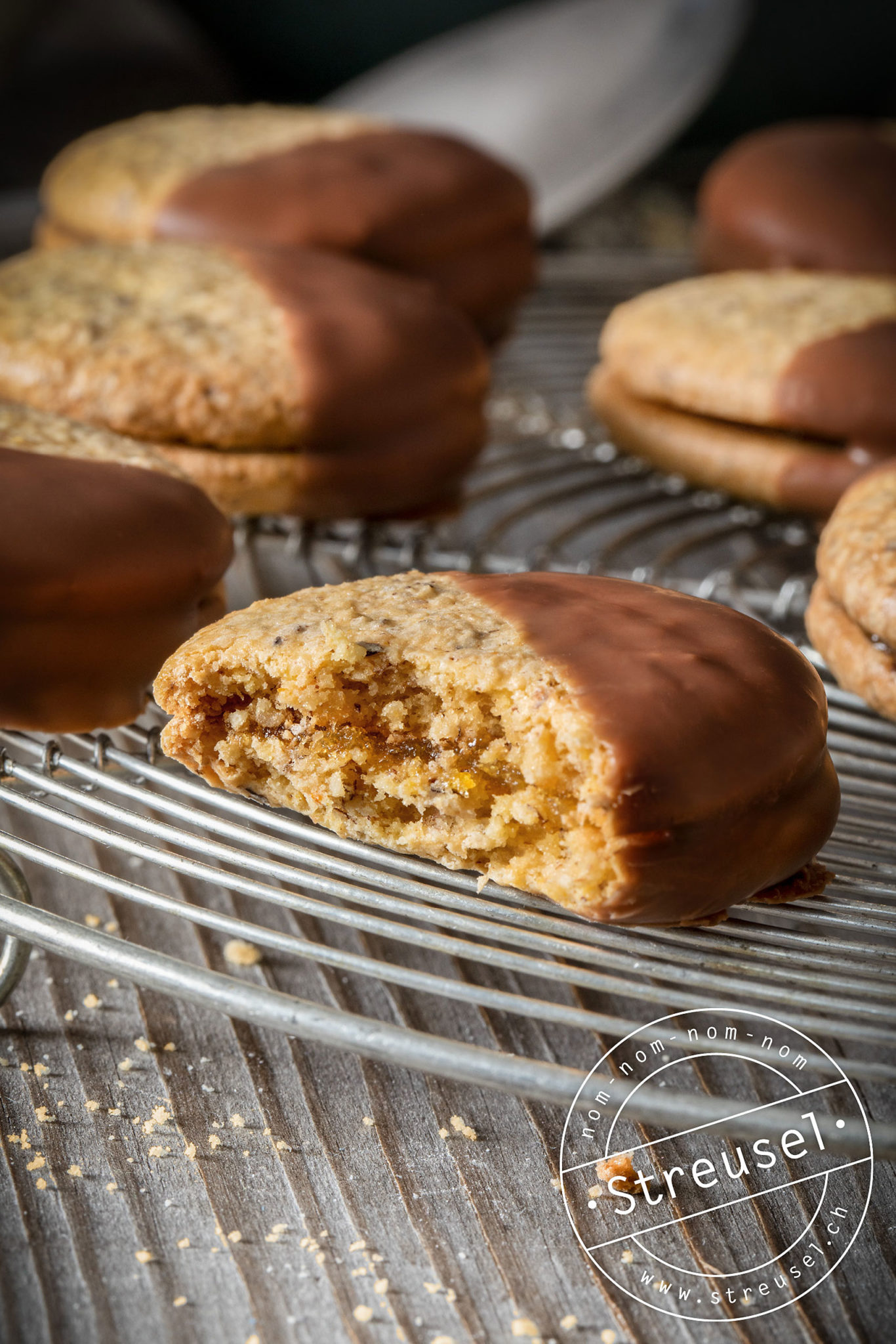 Soft Orange Biscuits – Rezept von Streusel