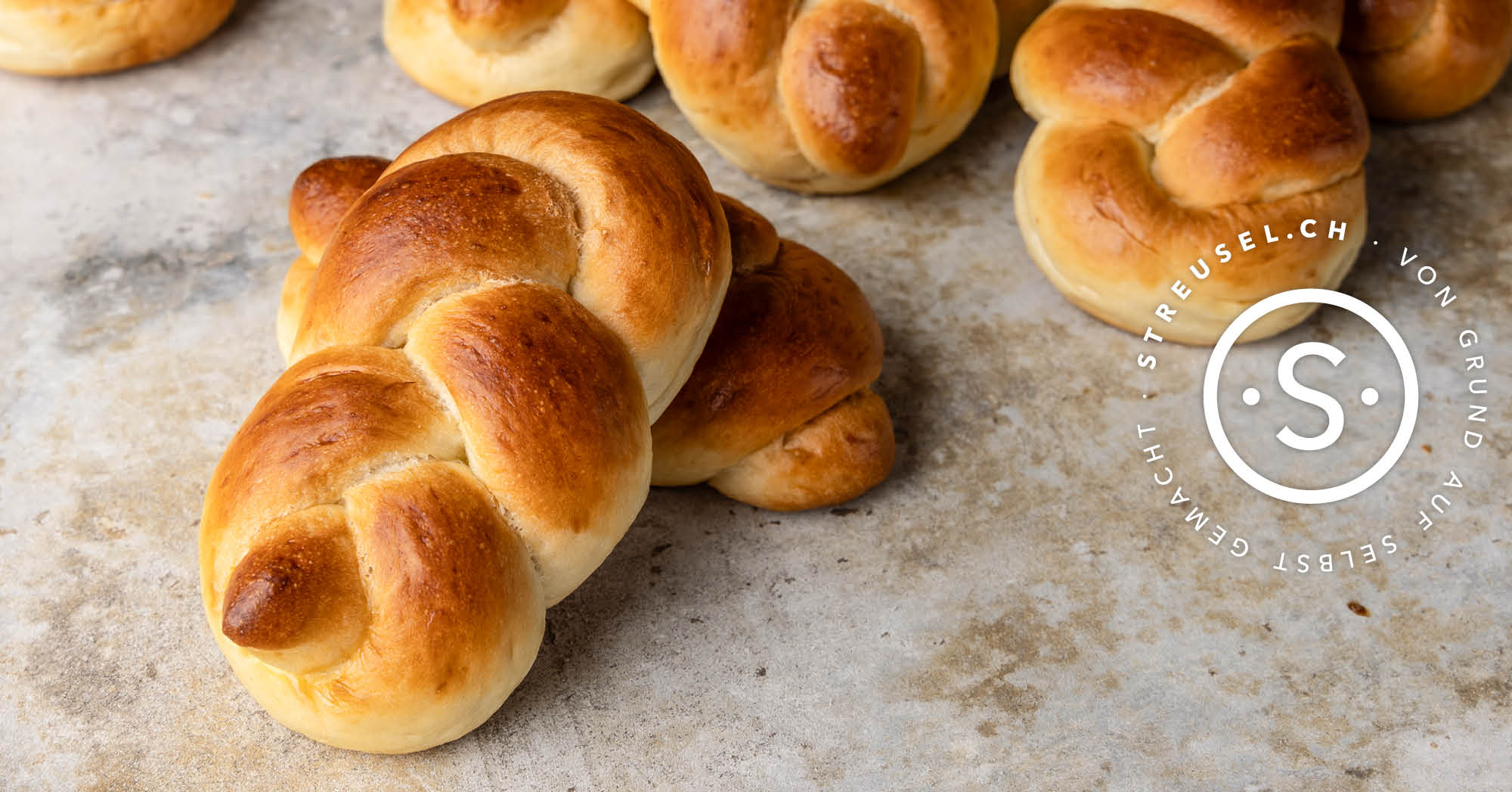 Ein-Strang-Zöpfchen – Rezept von Streusel